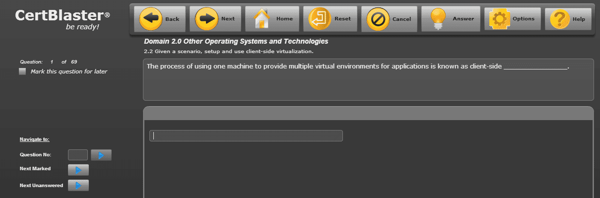 What are the CompTIA exam question types? - CertBlaster