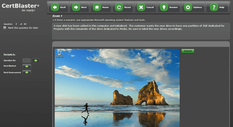 What are the CompTIA exam question types? - CertBlaster