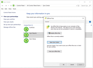 Sync-Center-and-Offline-Files - CertBlaster